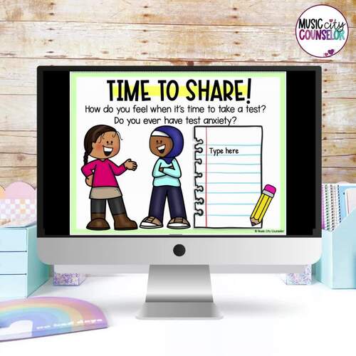 Anti-Test Anxiety Society by Julia Cook Test-Taking Skills Lesson SEL ...