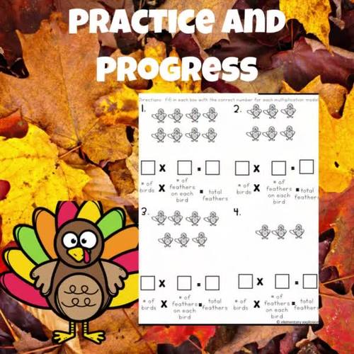 Emergency Sub Plans Thanksgiving 2nd 3rd Grade Math Easy No Prep ...
