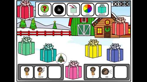 Find the Elf Christmas Early Language Activities for Speech Therapy ...