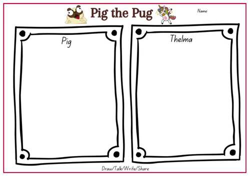 Pig the Pug Unit 3 Lessons 6-10 ES1/Kindergarten English (NSW) BUNDLE