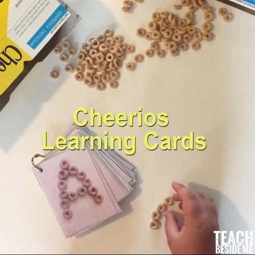 Cheerios Shapes, Patterns & Letters by Karyn- Teach Beside Me | TPT