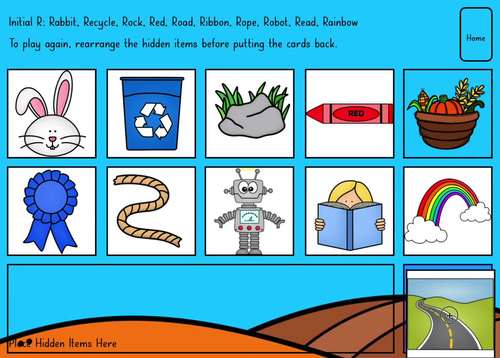 Digital Thanksgiving Articulation Game - Find The Hidden Pilgrim Hat