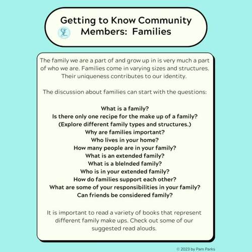 A Family is a Family by SELspace | TPT