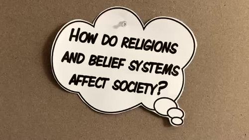 *Social Studies Bulletin Board* *Enduring Questions Thought Bubbles*