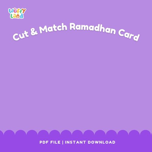 Ramadan Cut & Match Cards - Fine Motor Activities for Preschool ...