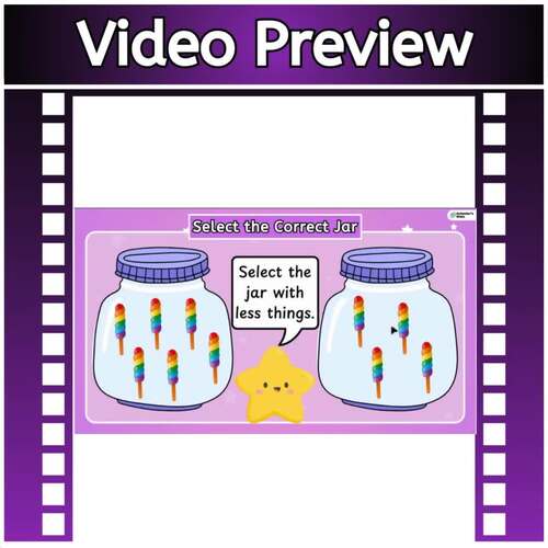 Less Objects: Select the Correct Jar (Numbers 1-10) Digital Resources
