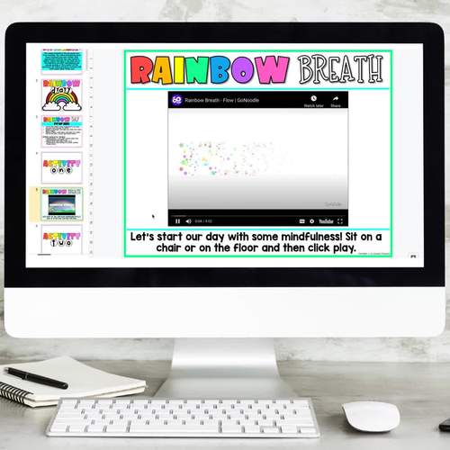 VIRTUAL DIGITAL THEME DAY | Google Slides | Distance Learning | TPT