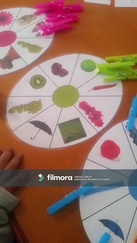 Color Matching Clip Card Game by Monster's Chest | TpT