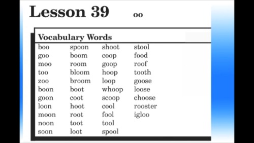 Ready, Set, Read: DVD Lesson 39 “oo” by Vera Clark | TpT