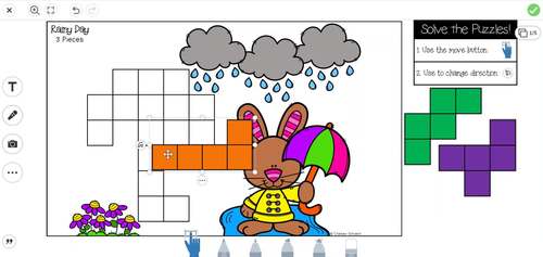 Seesaw Pentomino Picture Puzzles by Created by Chelsea | TPT