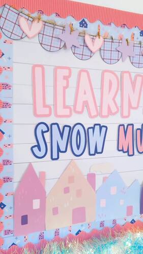 Winter Classroom Decor Bundle by Bloom With Bridgette | TPT