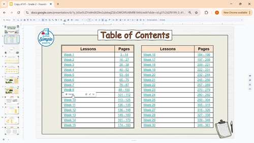 Grade 2 - Foundations of Language Unit - Google Lesson Slides - Ontario ...