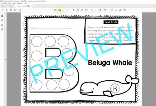 Ocean Alphabet Worksheets by Books and Giggles | TPT