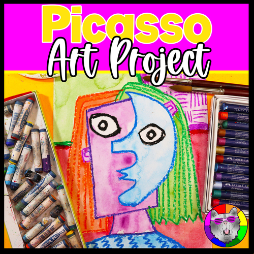 Art History Art Picasso Art Project Cubist Self Portrait Art Lesson Artwork