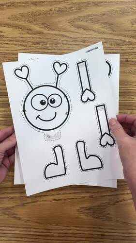 Valentine Craft, Valentine's Day Bulletin Board, Name Crafts for ...