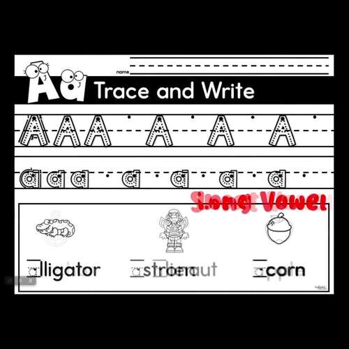 Uppercase Handwriting Practice by An Enchanted Educator | TPT