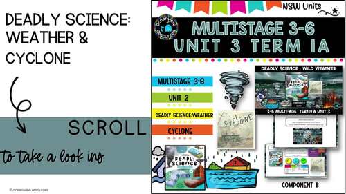 Multigrade 3-6 NSW DET Unit3 DEADLY SCIENCE:WEATHER, CYCLONE Component ...