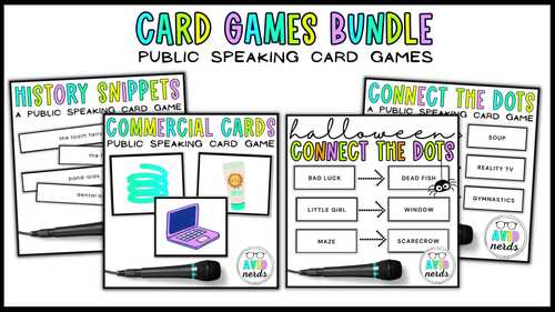 AVID Team Building Card Games for Fun Friday / Framework Friday BUNDLE