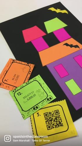 Haunted House Math Project | Addition & Subtraction with Regrouping ...
