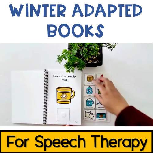 Hot chocolate story sequencing an interactive book for Speech Therapy ...