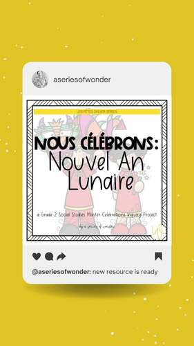 French Winter Bundle: French Chinese Lunar New Year Informational Text