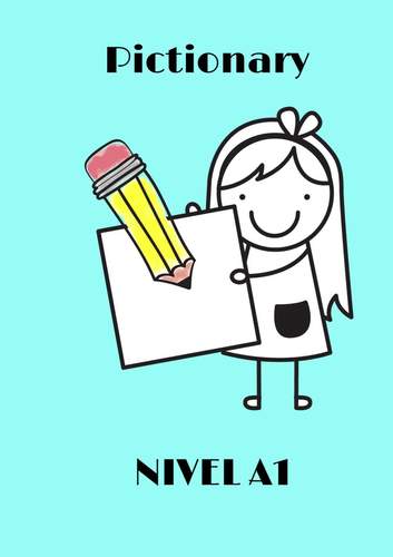 SPANISH PICTIONARY FOR LEVEL A1 - A2 by Pasajero Spanish | TPT