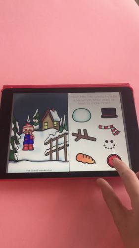 No-Prep, Low-Prep Dress the Snowman Language Activities | TPT