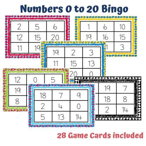 Math Bingo Bundle - Shape, Place Value & Number Sense Games - K & Year 1
