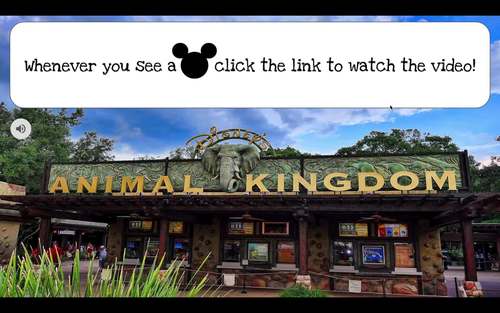 Animal Kingdom, Walt Disney World Virtual Field Trip - Disney Parks ...