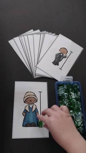 Kindergarten Math Centers: Black History Month by Teach for Mastery