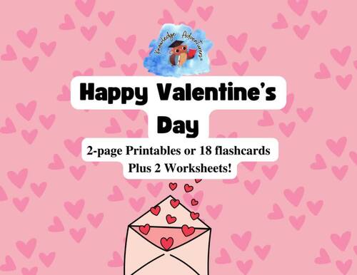 Valentine’s Day Italian Vocabulary | 18 Words with Visuals + Printable ...