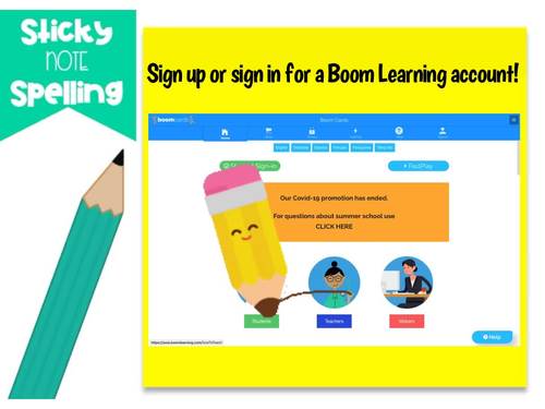 Sticky Note Spelling Test BOOM CARDS: Benchmark Advance Edition Unit 1 ...