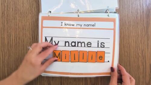 Interactive Learning Binder for Toddlers & Preschoolers | Play-Based ...