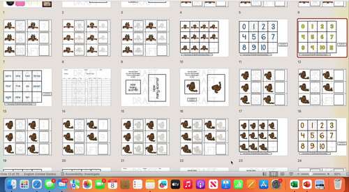 Fall Counting Task Boxes by Danielle LaBarbera Teaching Tools | TPT