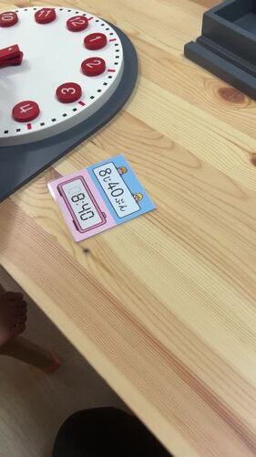Clock Learning Cards | Analog & Digital (JP & EN) | TPT