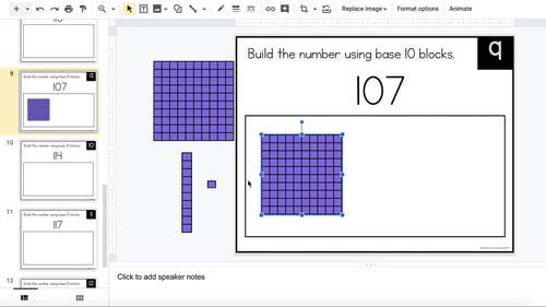 Numbers 1-120: Build it! Task Cards for Distance Learning by Shannon Zamora