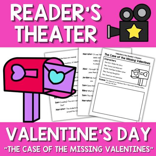 Valentines Day Readers Theater | Fun Reading Activity for February ...