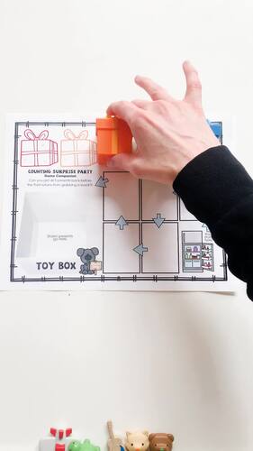 Counting Surprise Party Speech Therapy Companion for Mixed Groups