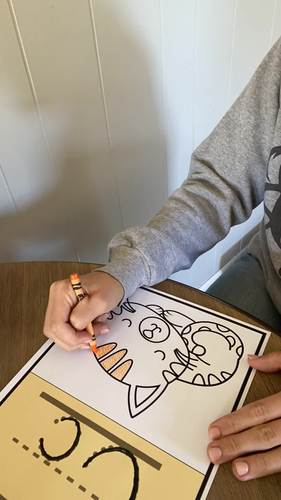 Student-Created Pastel Rainbow Alphabet Posters (Lined Font) by ...