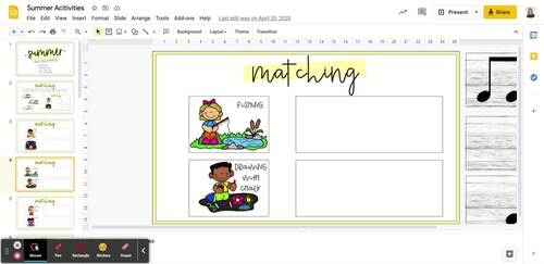 Summer Rhythm Activities for Google Slides™ | Distance Learning | TPT