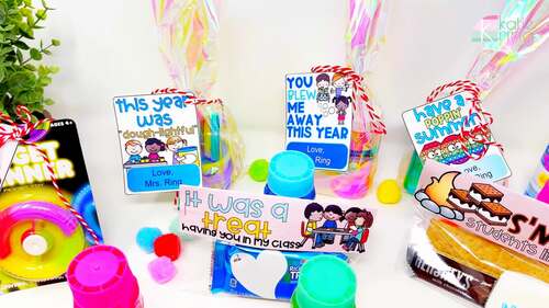 Editable Have a Great Summer Gift Tags | Gift Tags for Student Gift Ideas