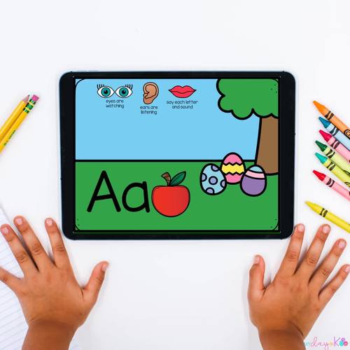 Digital Day in K Weekly Plans & Activities Week 25 | Google Slides