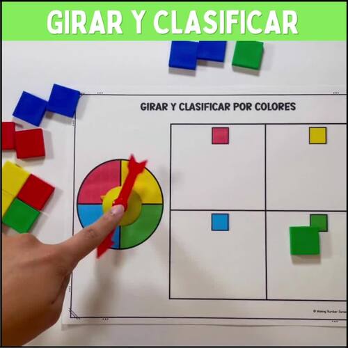 Girar y Clasificar por Atributos - color, forma, tamaño Sorting By ...