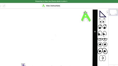 Zoo Phonics Build-A-Letter SeeSaw Activities Bundle | TPT