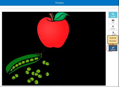 CVI Matching Fruit and Vegetables Boom Cards by Learn To Speech | TPT