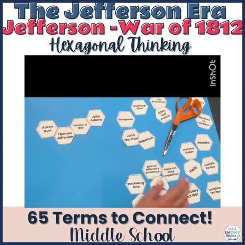 President Jefferson - War of 1812 | Middle School | Hexagonal Thinking ...