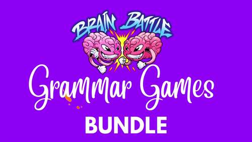 ELA Test Prep Sentence Structure Grammar Games - Figurative Language ...