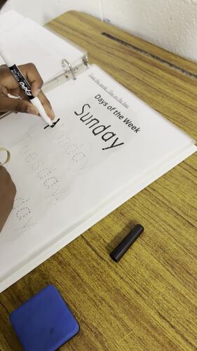 EC Task Box: Tracing Days ot Wk, Numbers, Colors, Months, Shapes, Lines ...