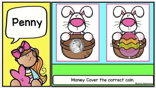 EASTER Theme Coin Money - Distance Learning Google Slides Digital +PPT