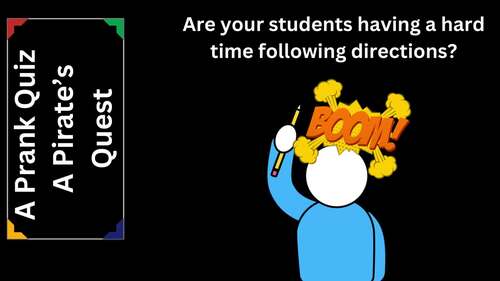 Leadership Follow Directions Fake Prank Quiz - Reflection - Goal ...